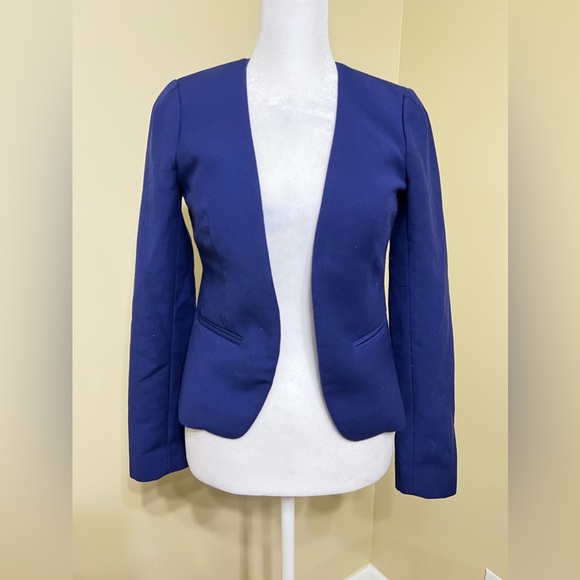 LOFT | Jackets & Coats | Loft Stunning Dark Blue Blazer | Poshmark
